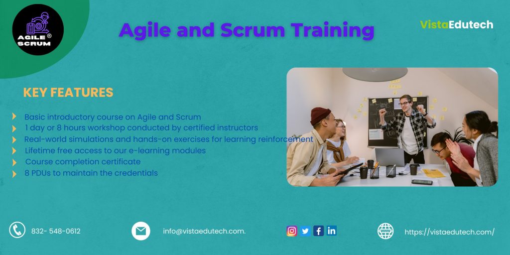 Agile and Scrum Training – Vista Edutech