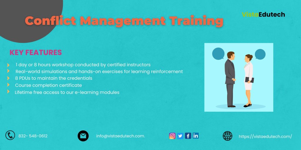 Conflict Management Training – Vista Edutech